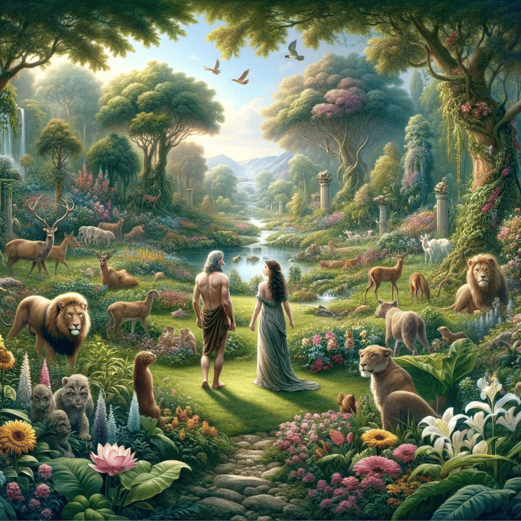 Bible Story For Adam And Eve (Genesis 2:4-3:24) - Bible126