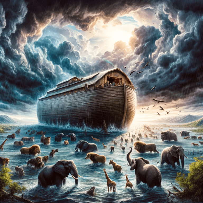 Bible Story For Noah's Ark (Genesis 6:9-9:17) - Bible126