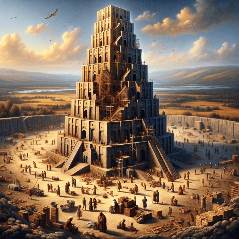 Bible Story For The Tower Of Babel (Genesis 11:1-9) - Bible126