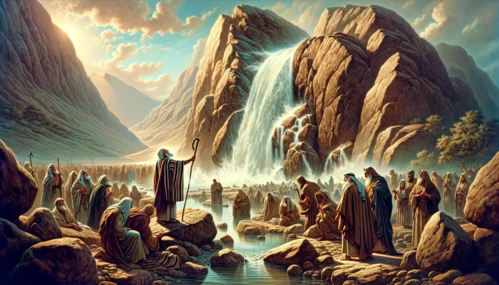 The Astonishing Tale Of Water Flowing From A Rock - Bible126