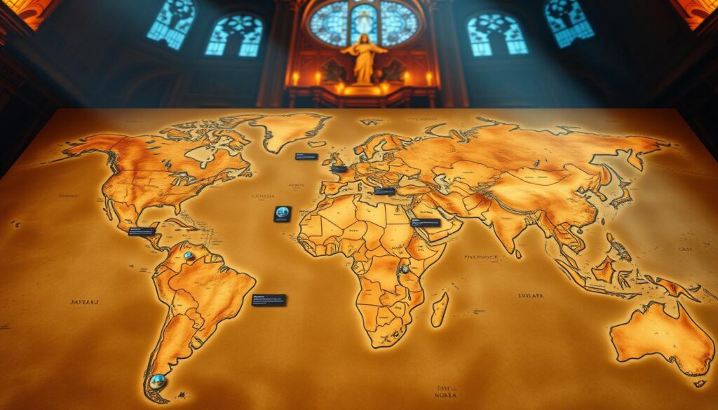 Discover The Worldwide Presence Of Catholicism: Interactive Map