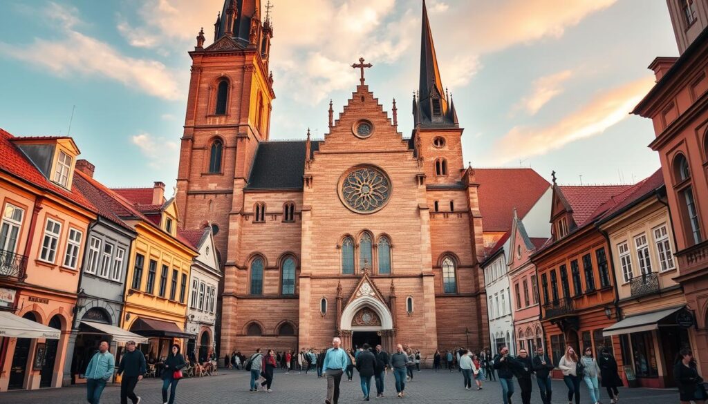 Explore The Protestant Church In Krakow, Poland